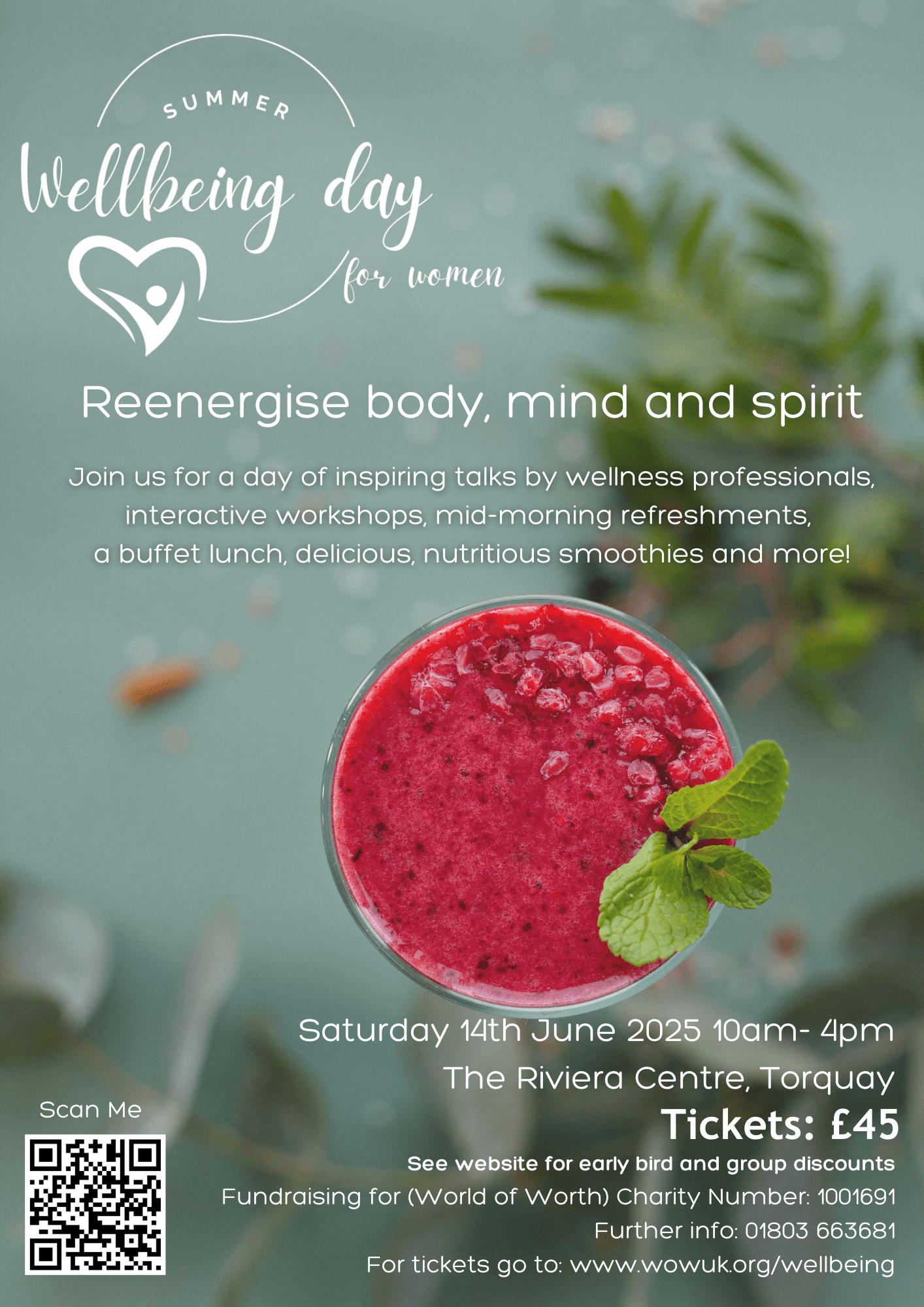 WOW Wellbeing Day - Riviera International Centre, Torquay